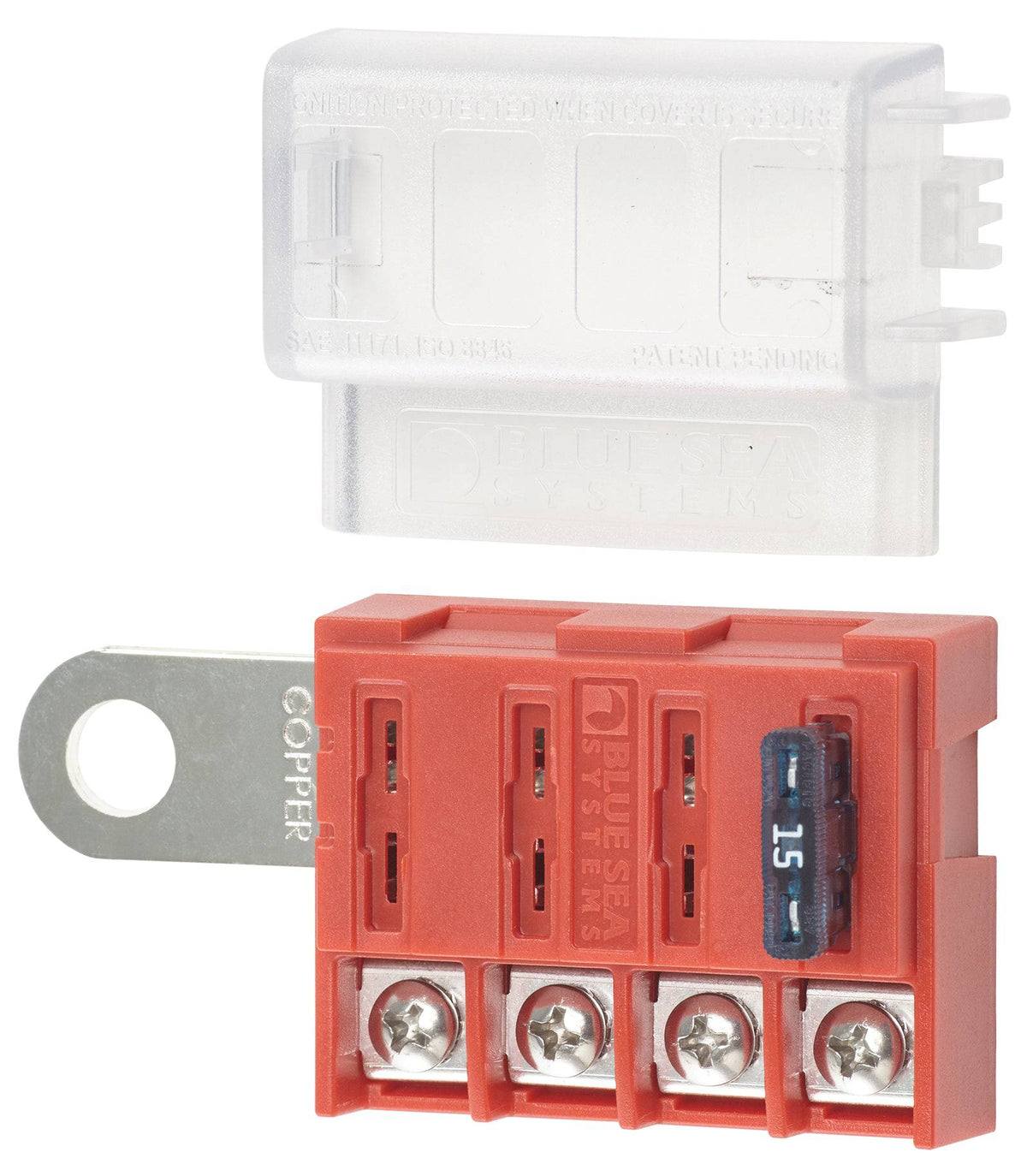 ST Blade Battery Terminal Mount Fuse Block Kit