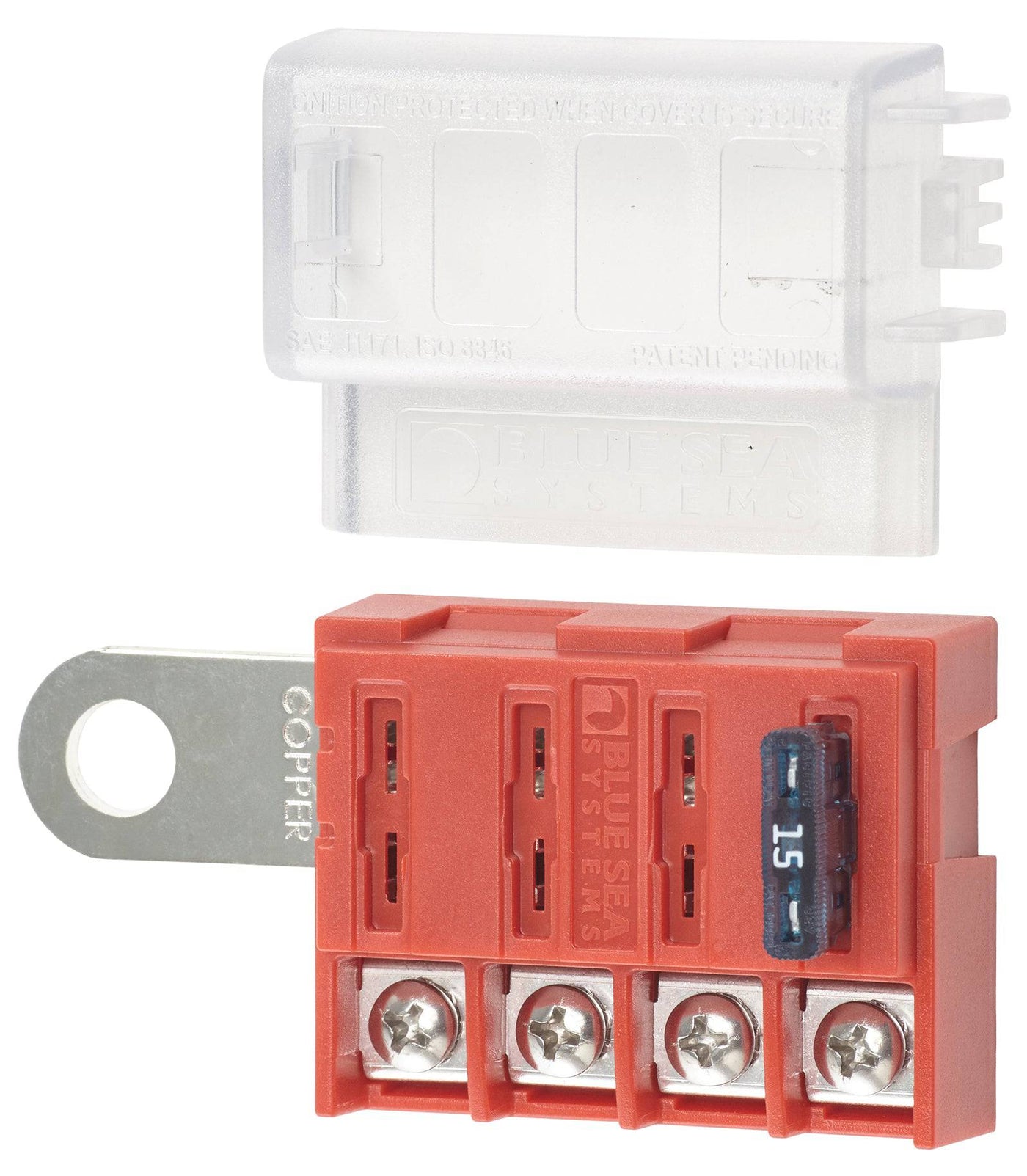 ST Blade Battery Terminal Mount Fuse Block Kit